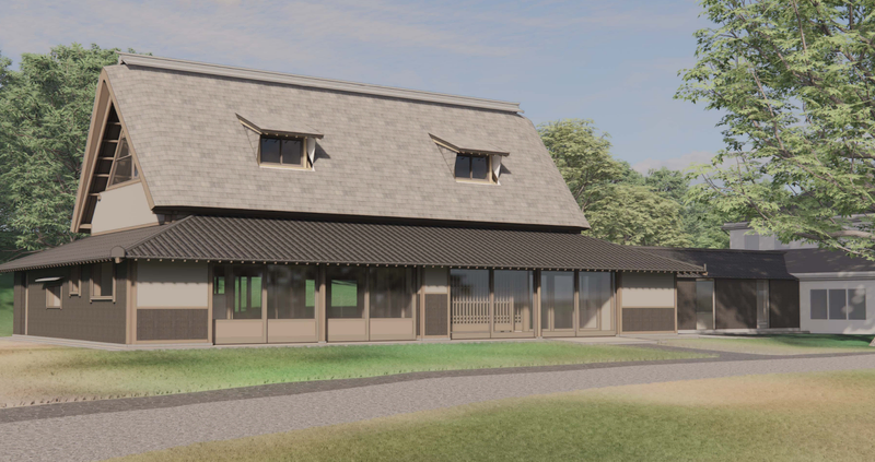 250-Year-old Japanese Farmhouse Moves to Belmont as Cultural Center ...