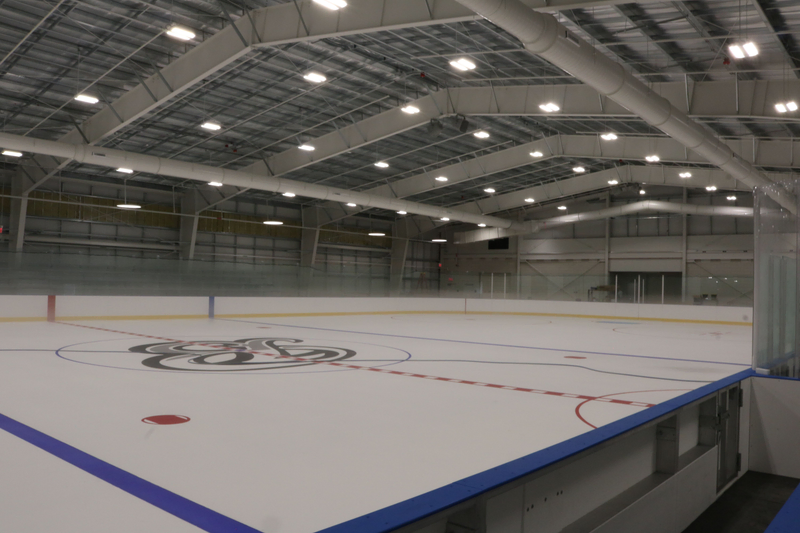 Sports Complex Opening Day Draws Nearer as Ice Surface is Laid Down ...