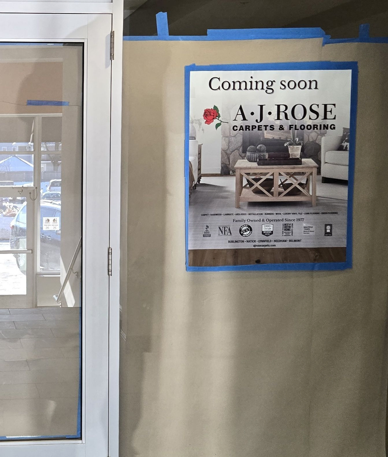 AJ Rose Opening New Store in Belmont This Spring - The Belmont Voice